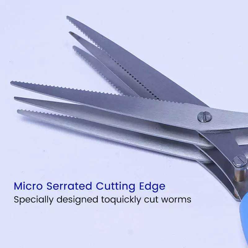 Wholesale Triple Blade Scissors I Chopped Worm Scissors - RTI