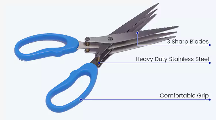 Wholesale Triple Blade Scissors I Chopped Worm Scissors - RTI